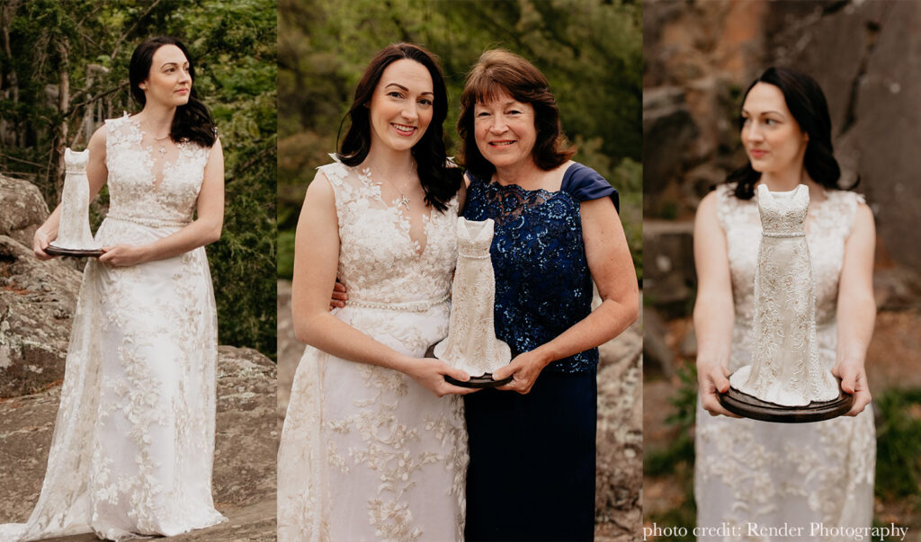 StoneWear Ceramics | Set Your Wedding Dress In Stone